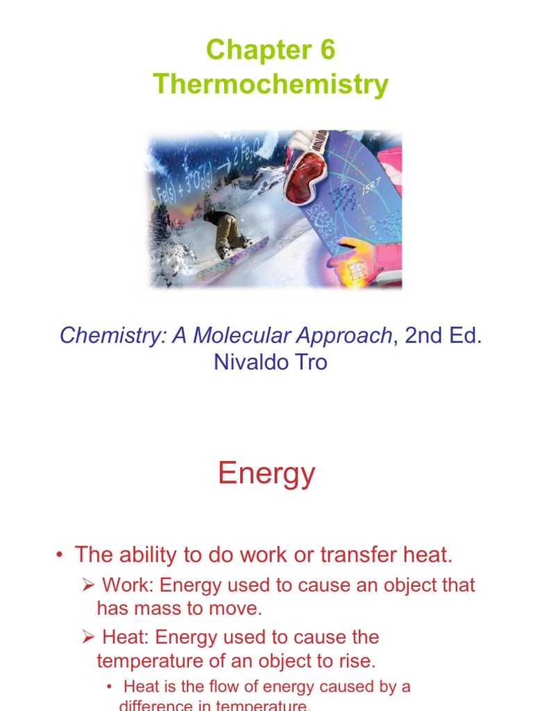 Ch06 Slides | PDF | Enthalpy | Heat