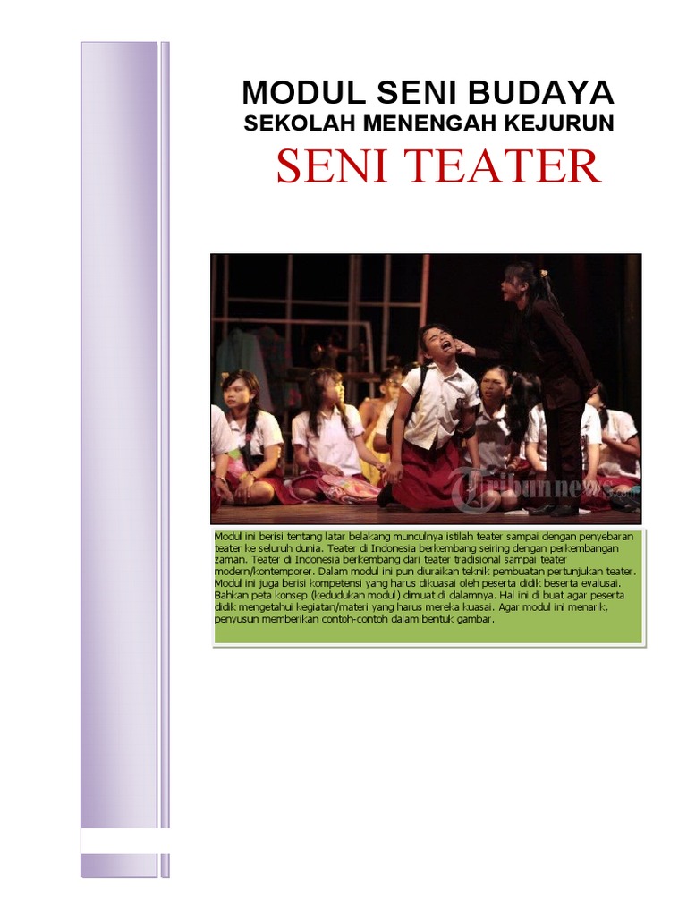 Modul Seni Budaya Sekolah Menengah Kejurun Seni Teater | PDF