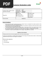 New SIM Reg SIM Swap Form With Consent Version 5 | PDF