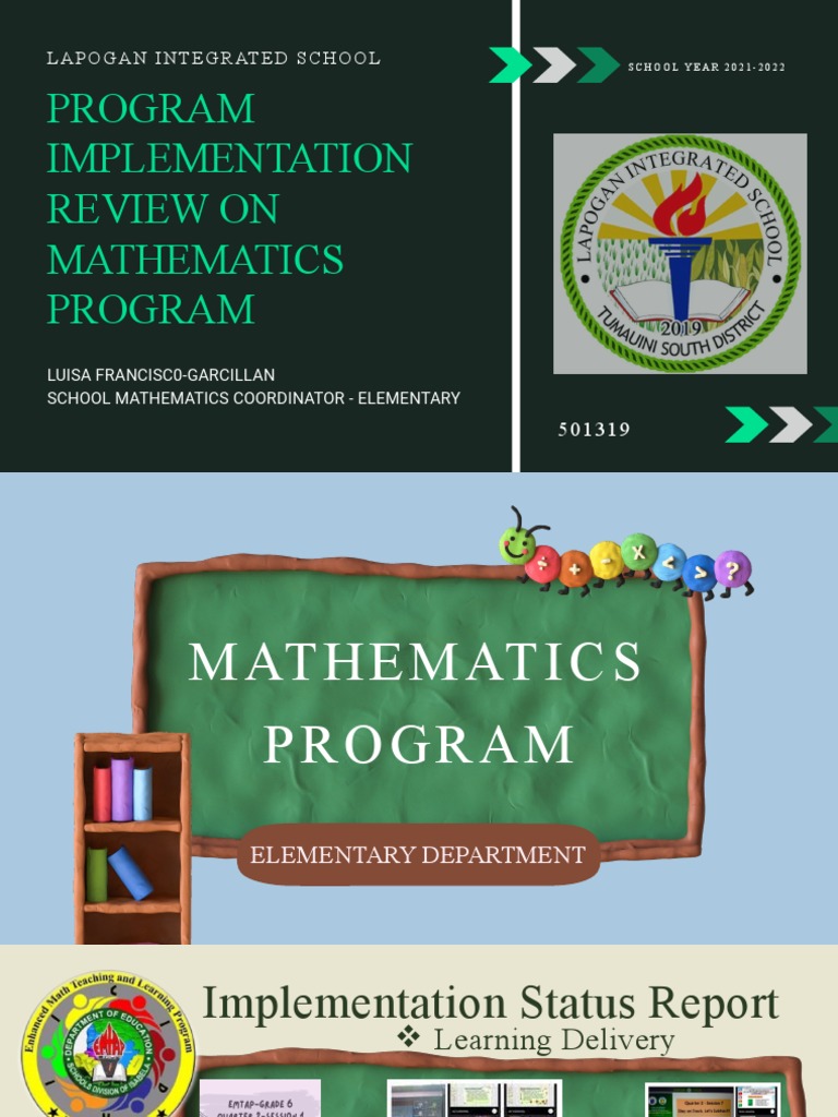 Program Implementation Review | PDF | Learning | Teaching