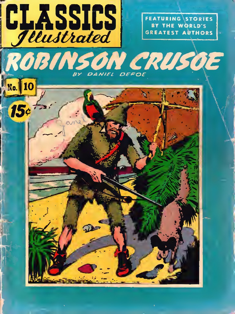 Classics Illustrated - Robinson Crusoe | PDF