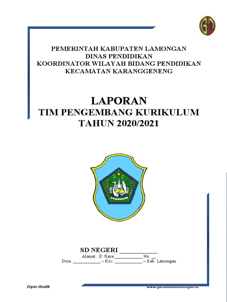 Rapat Pengembang Kurikulum SD 2020 | PDF