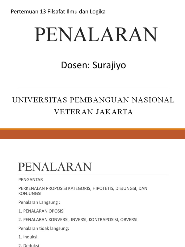 PENALARAN | PDF | Seni & Disiplin Bahasa