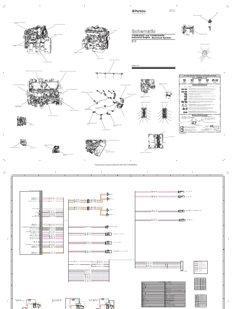 1104D-E44T and 1104D-E44TA Industrial Engine Electrical System | PDF ...