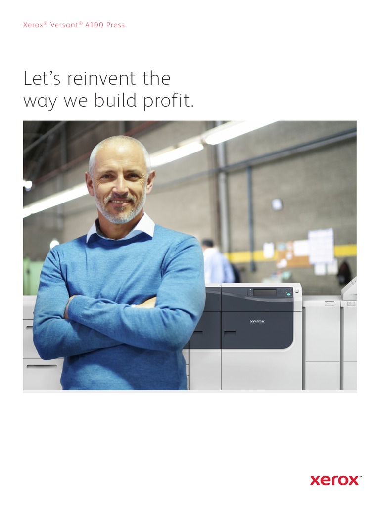 Xerox Versant 4100 Press | PDF | Computing