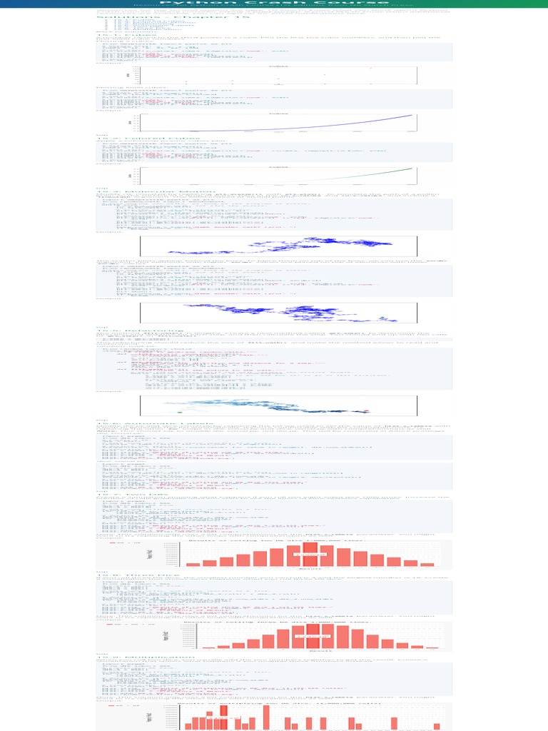 Python Crash Course Overview | PDF | Technology & Engineering