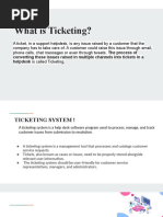 ServiceNow Ticketing System Demo and Overview | PDF | Knowledge ...
