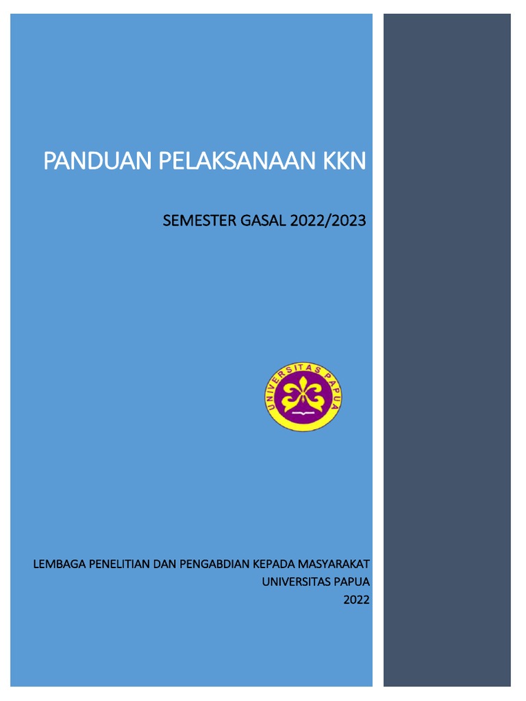 Panduan KKN Gasal 2022-2023 | PDF