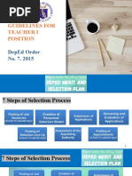 DepEd Ranking Points | PDF | Identity Document