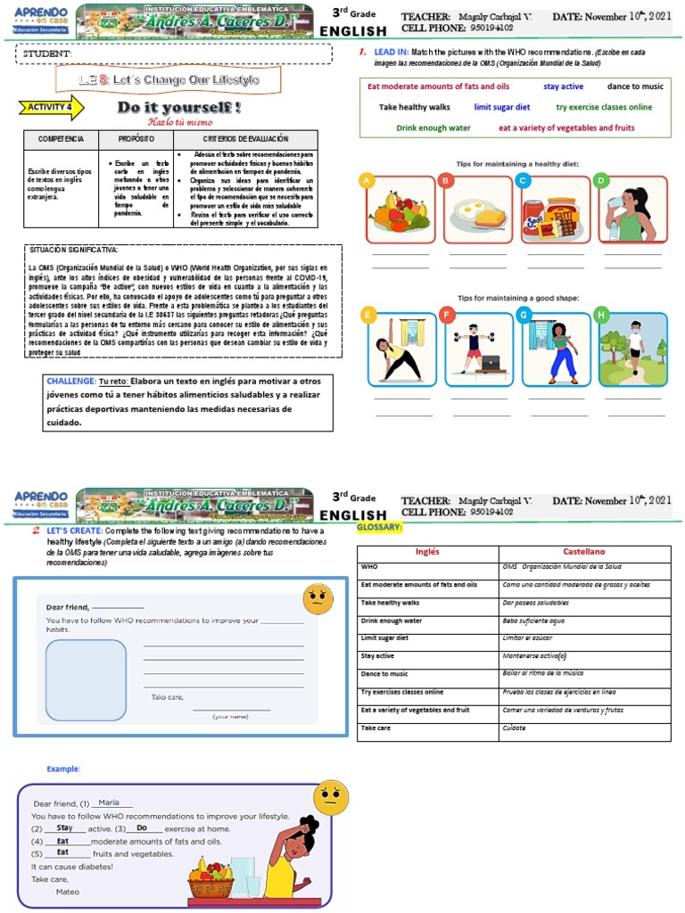Motiva a jóvenes a una vida saludable | PDF | Ciencias de la Salud