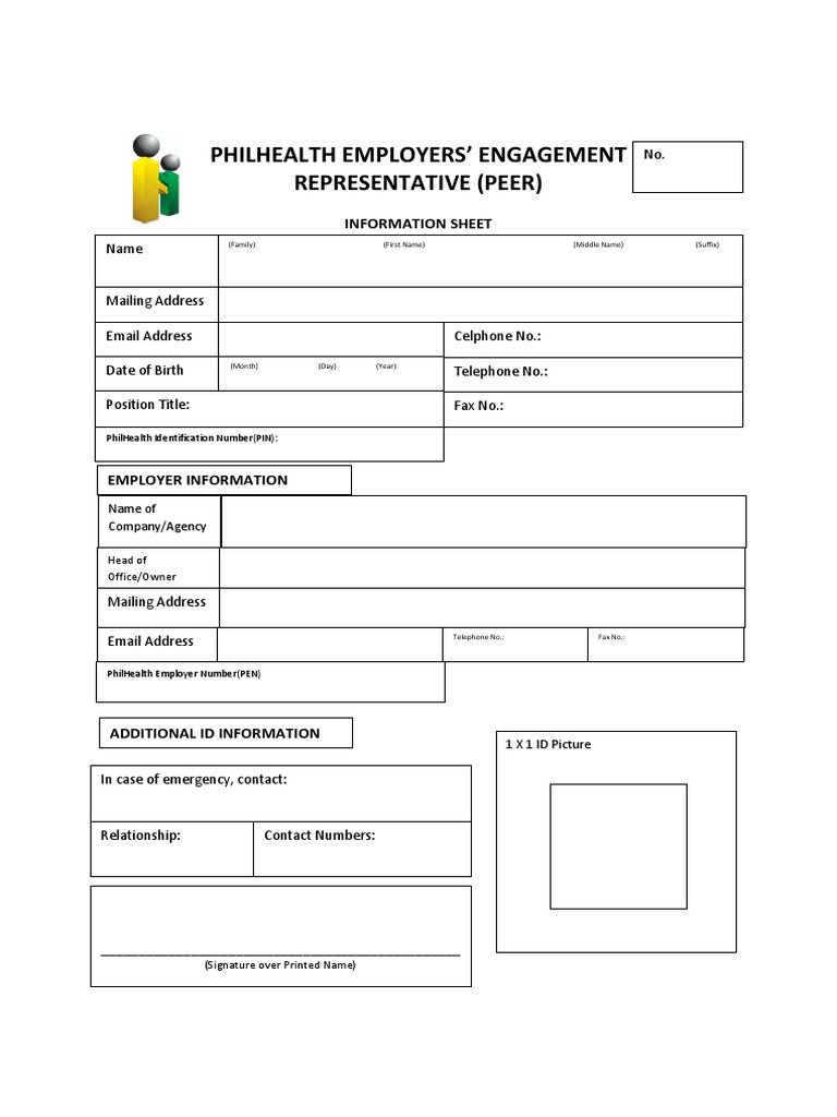 Philhealth Employers' Engagement Representative (PEER) Info Sheet | PDF