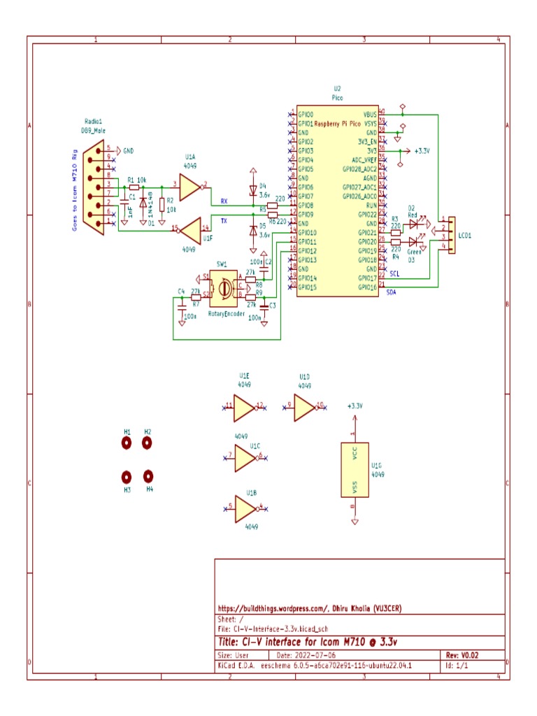 CI-V-Interface-3.3v | PDF