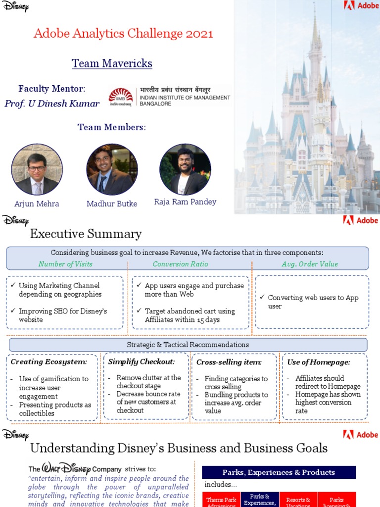 Adobe Analytics Challenge 2021: Team Mavericks | PDF | Marketing ...