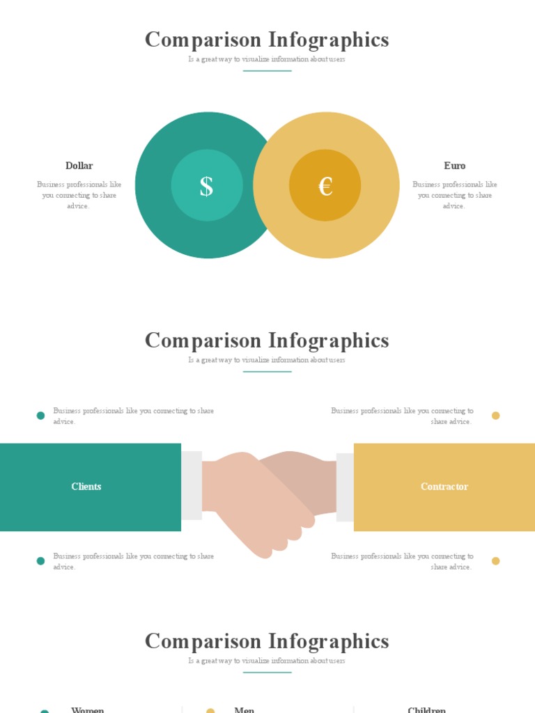 Comparison Infographics - PowerPoint Template | PDF | Infographics ...