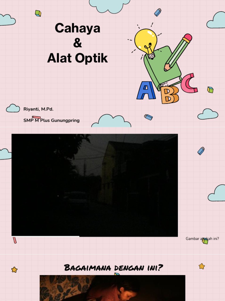 Cahaya Dan Alat Optik | PDF
