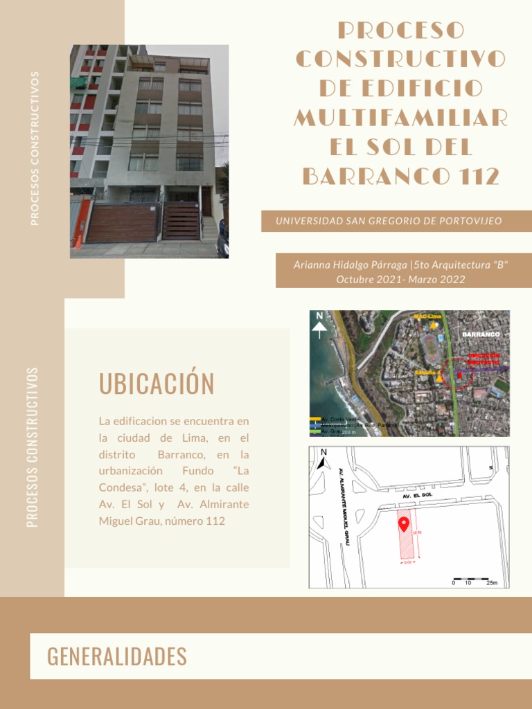 Proceso Constructivo de Edificacion | Descargar gratis PDF | Hormigón | Fundación (Ingeniería)