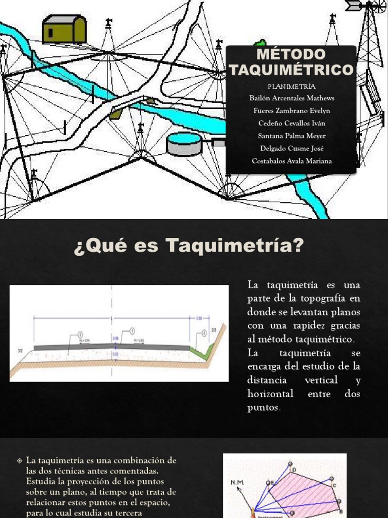 Método Taquimétrico | Descargar gratis PDF | Física Aplicada e ...