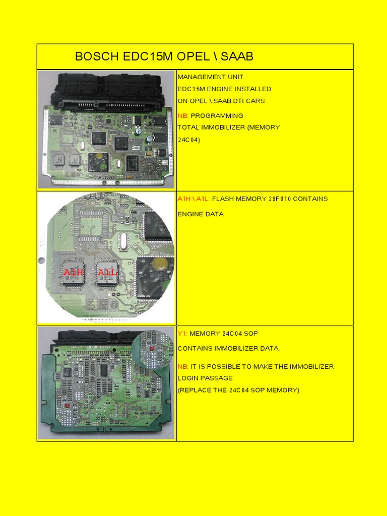 BOSCH EDC15M OPEL - It.en | PDF | Computers | Technology & Engineering