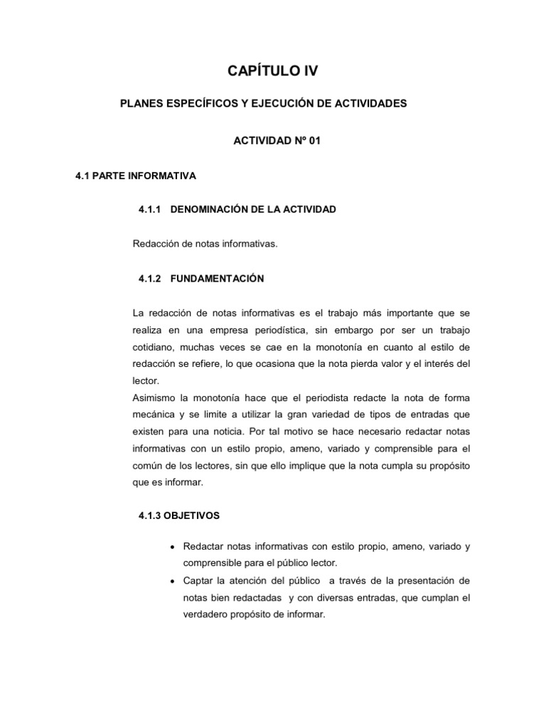 Modelo de Actividad | PDF | Información | Publicación