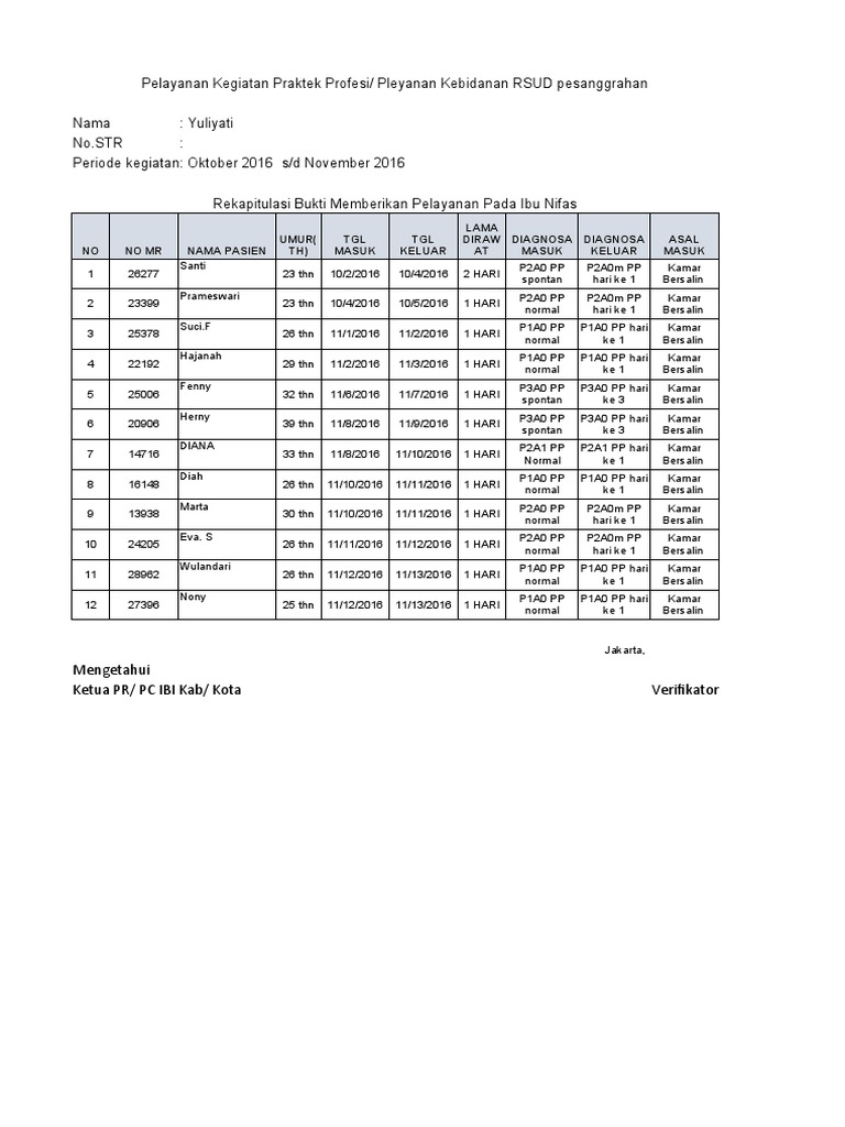 Yuli Form 25 SKS | PDF