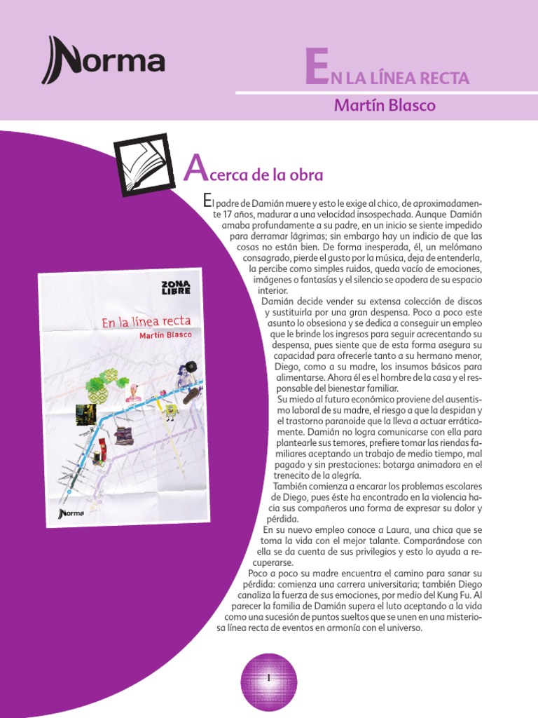 La Linea Recta | PDF | Dolor | Novelas