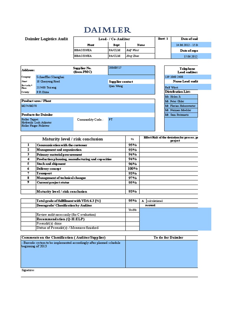 DLA Workbook | PDF | Logistics | Supply Chain