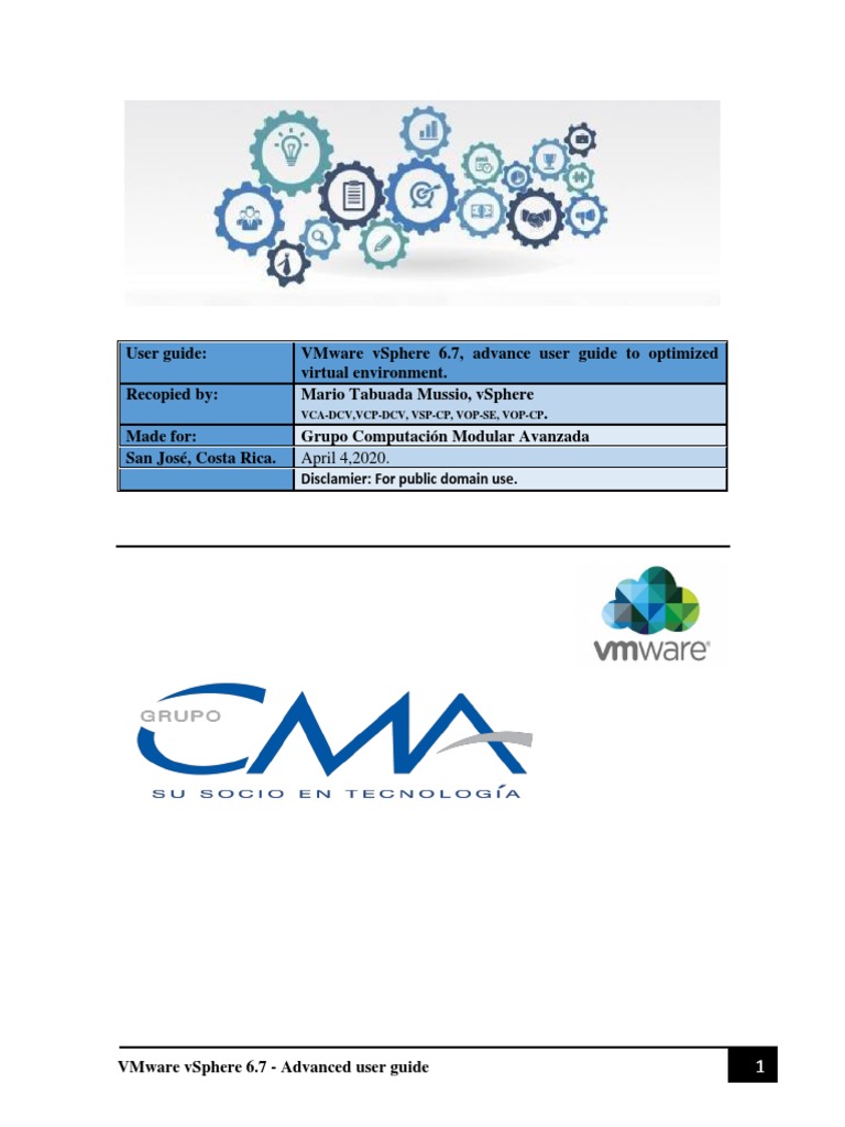 VMware Vsphere 6 7 Advance User Guide To Optimized Virtual Environment | PDF | Virtual Machine ...