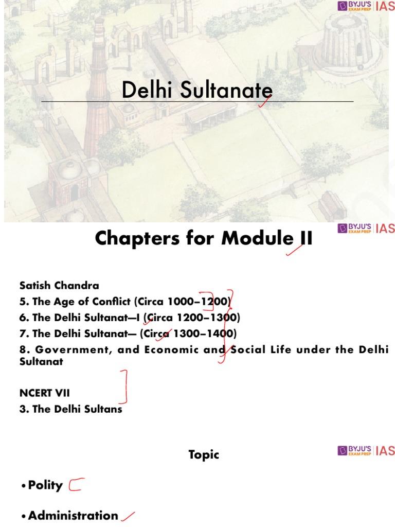 Delhi Sultanate | PDF