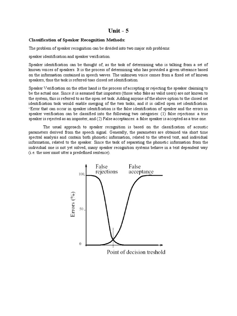 Acoustic Parameters For Speaker Verification | PDF | Spectral Density ...