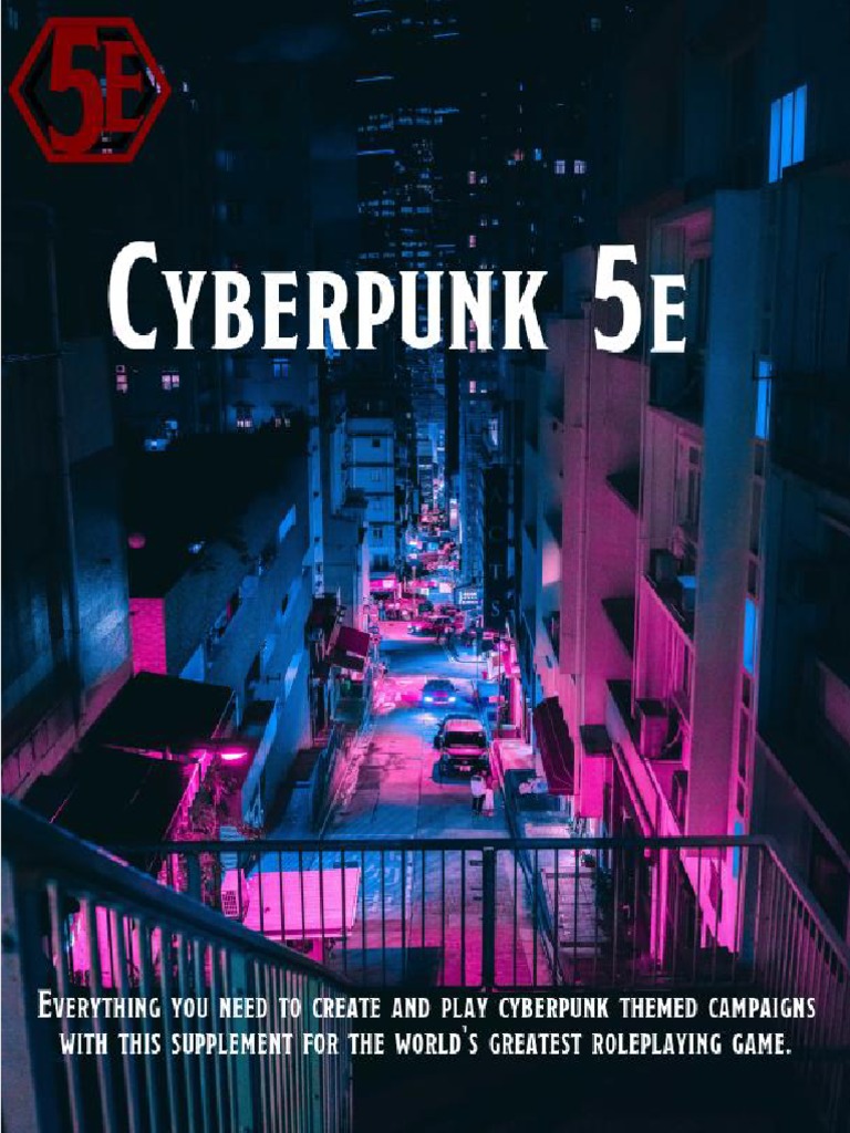 Cyberpunk 5e v10 | PDF