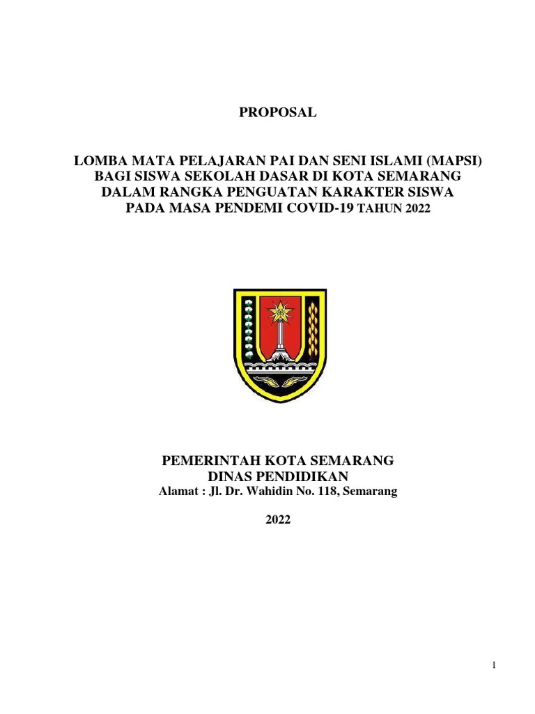 Rev - Proposal Lomba Mapsi 2022 | PDF
