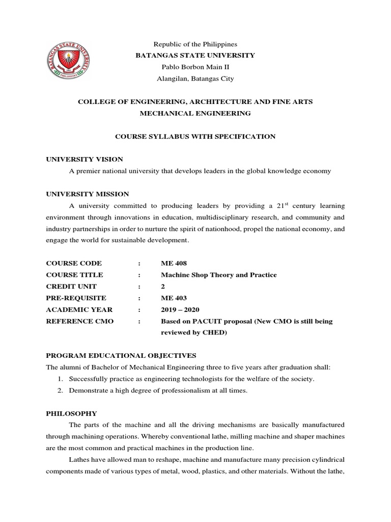 Machine Shop Theory and Practice | PDF | Test (Assessment) | Learning