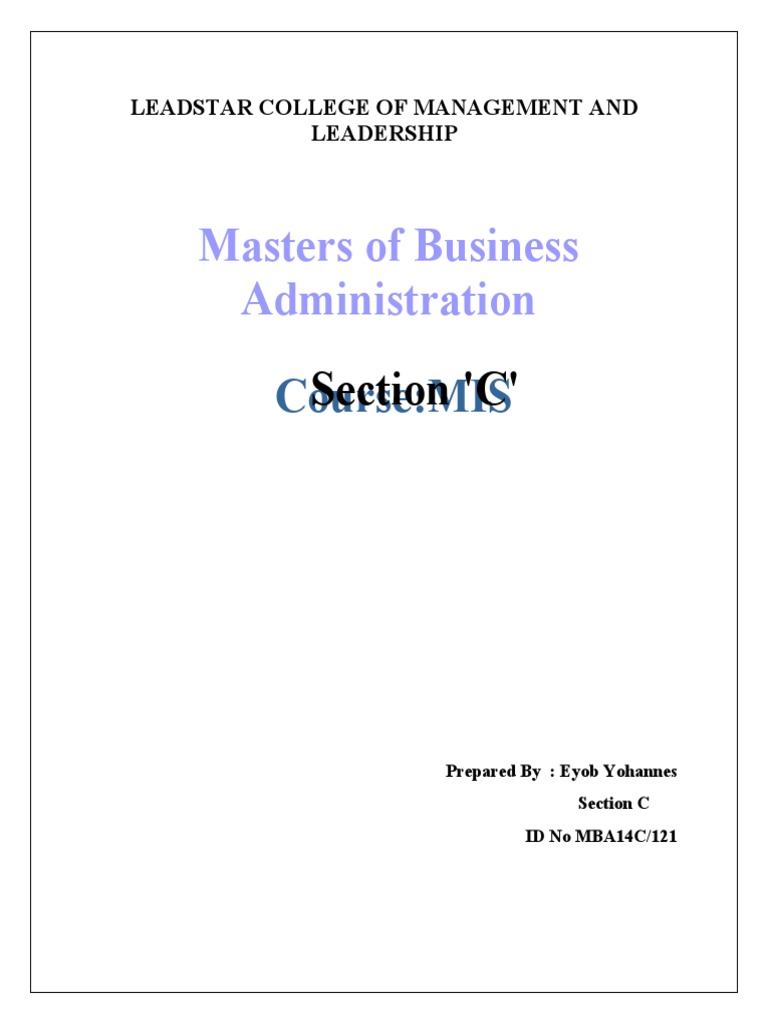 Impact of MIS on Modern Business | PDF | Business