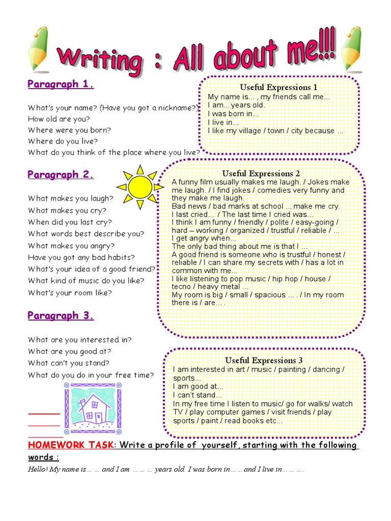 Paragraph 1.: Useful Expressions 1 | PDF