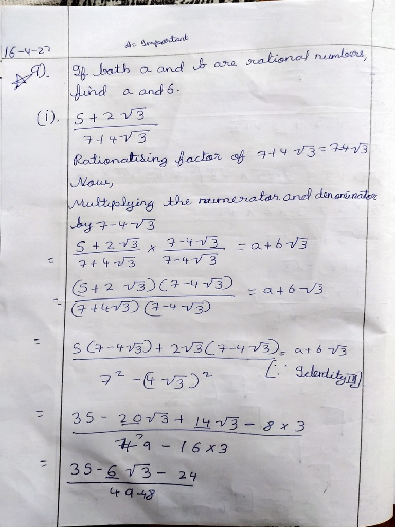 Aryan Maths Notes | PDF
