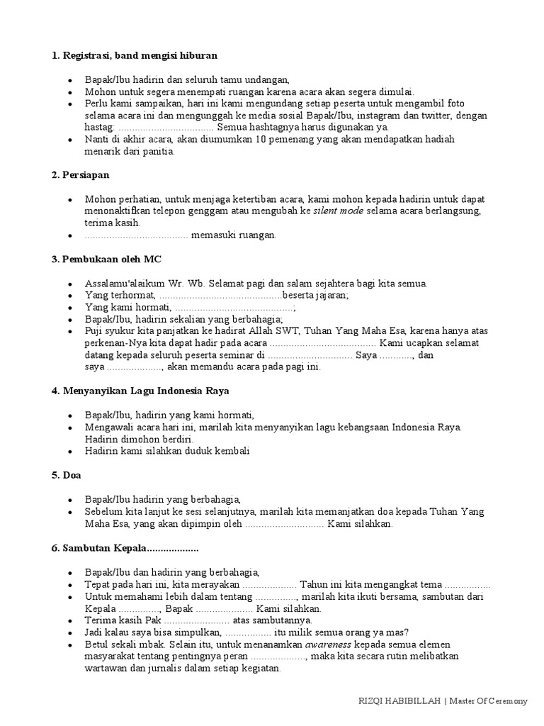 MC Semi Formal | PDF