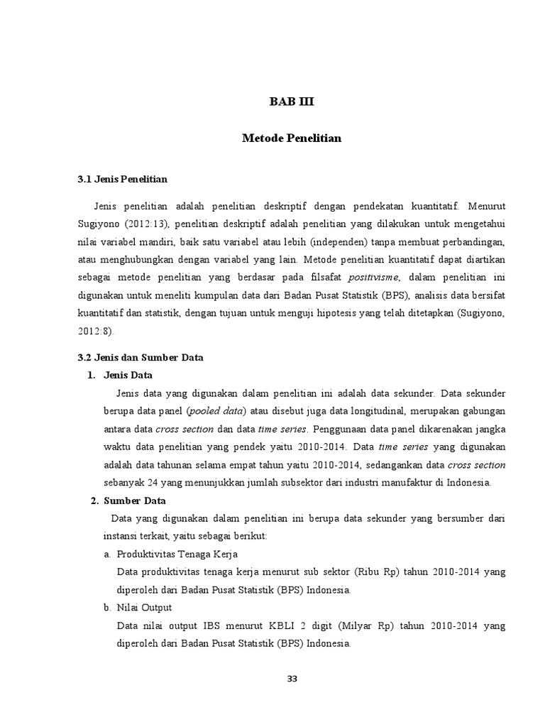 Bab III Metopen | PDF