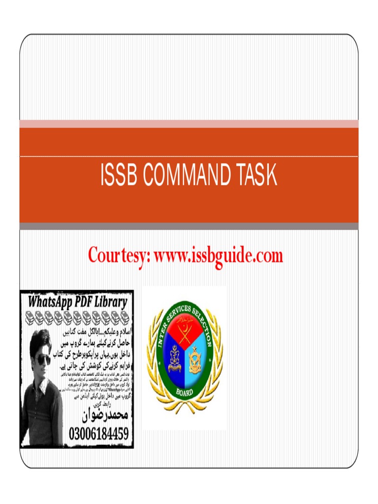 ISSB Command Task | PDF