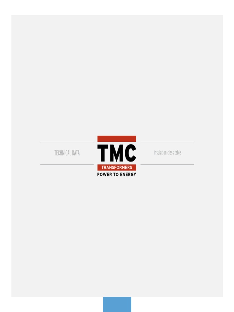 Catalogo Transformador Seco TMC | PDF