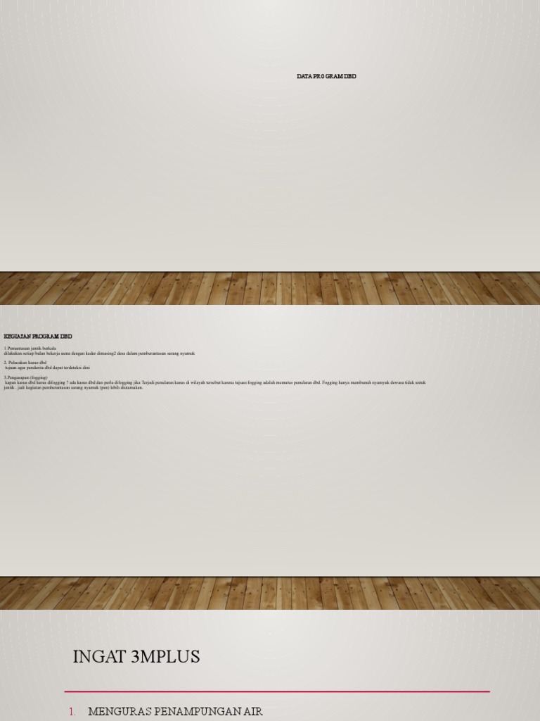 Data Program DBD | PDF