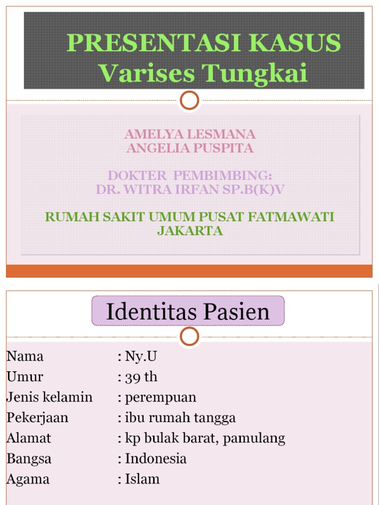 Penanganan Varises Tungkai dan CVI | PDF