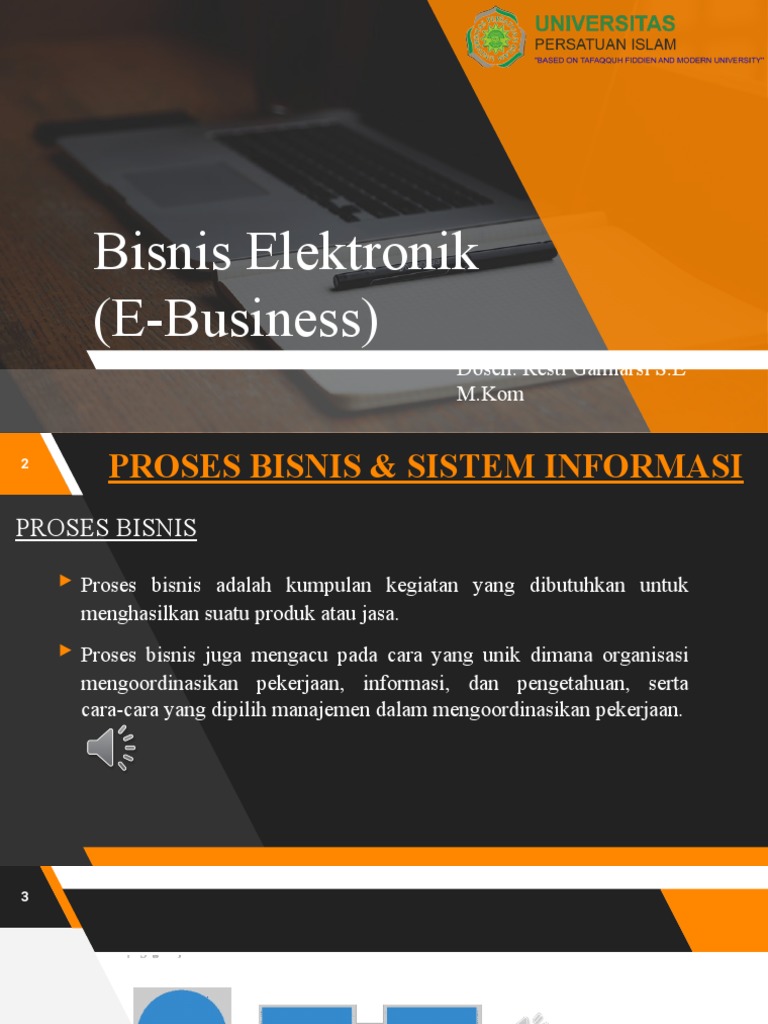 Materi Pertemuan 3 Ebusiness Proses Bisnis & Sistem Informasi | PDF | Bisnis | Pengelolaan ...