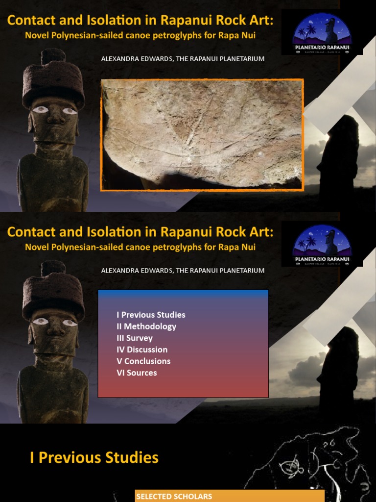Contact and Isolation in Rapanui Rock Art: Two Novel Polynesian-Sailed ...