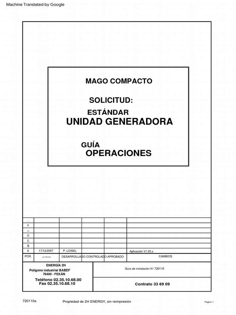 ++compact Mage v2 | PDF | Generador eléctrico | Medición