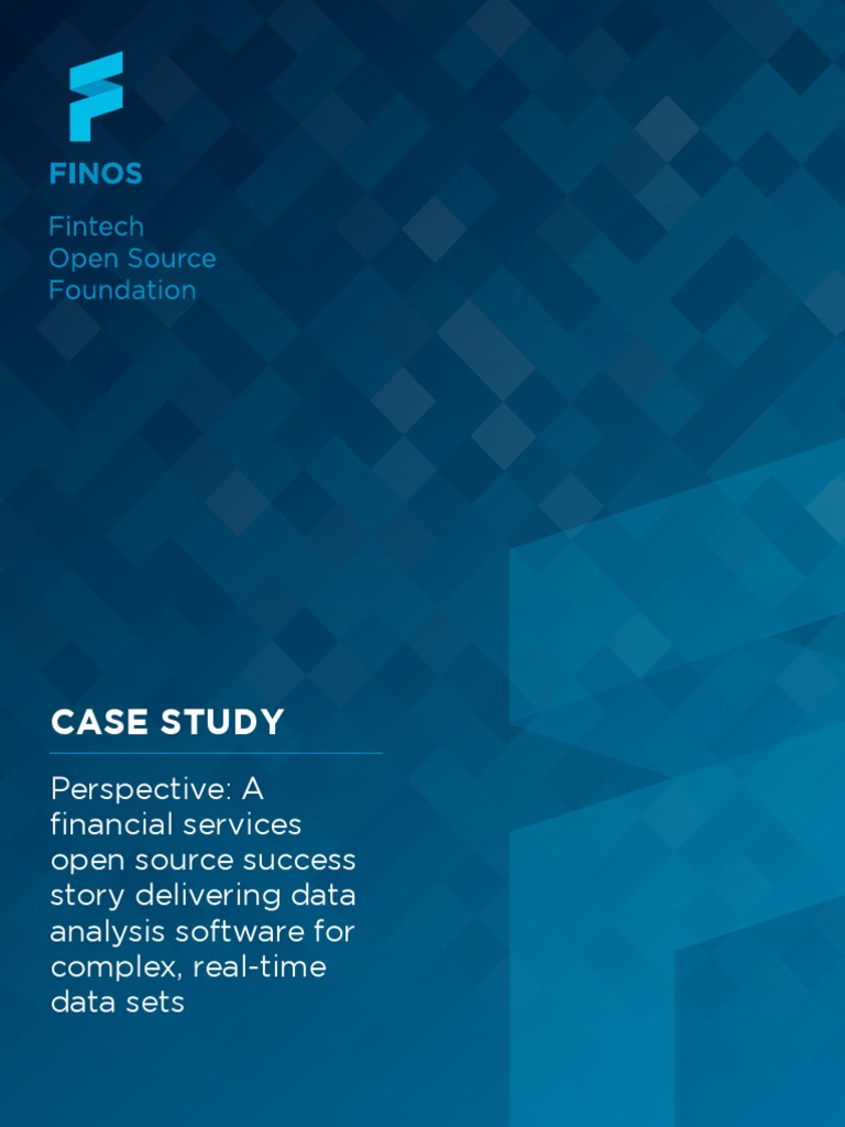FINOS Perspective Case Study | PDF | Open Source | Visualization (Graphics)