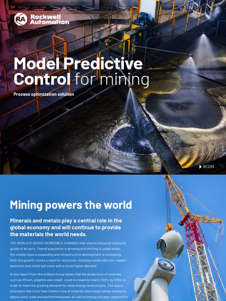 Model Predictive Control For Mining: Process Optimization Solution | PDF