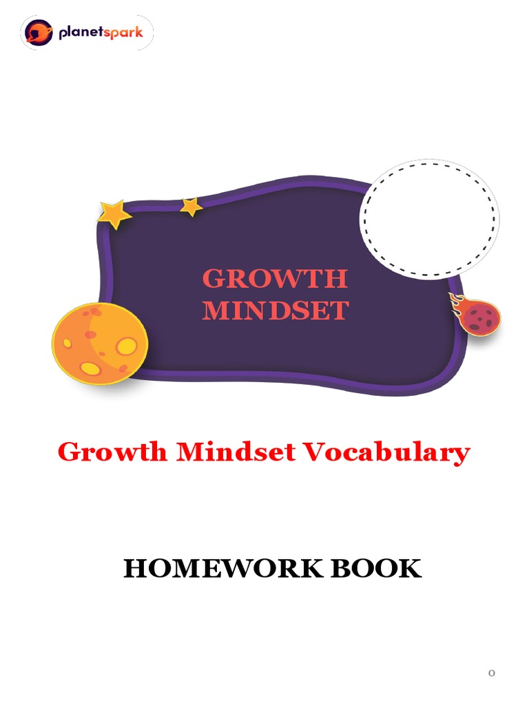 Growth Mindset Vocabulary | PDF | Mindset | Intelligence