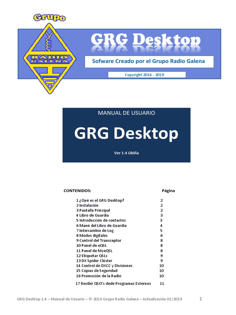 Manual de Usuario Desktop | PDF | Ventana (informática) | Computadora ...