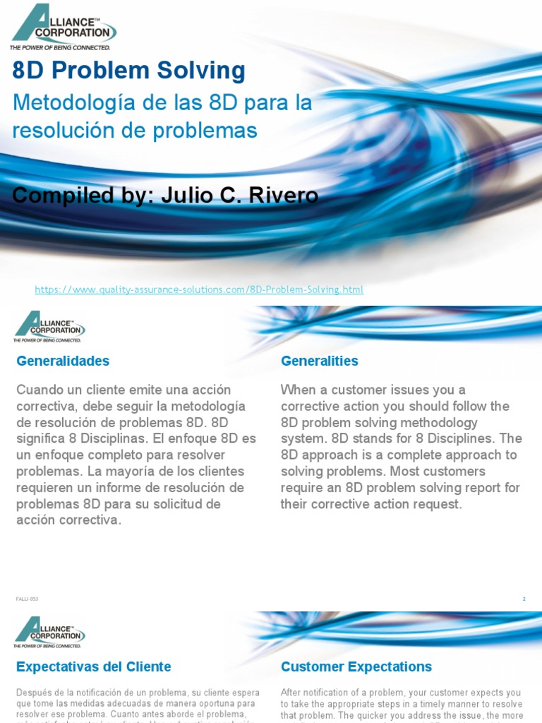 8D Problem Solving | PDF | Negocios | Tecnología