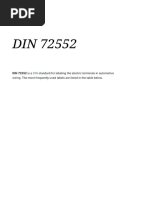 Din 72552 PDF | PDF | Ignition System | Relay